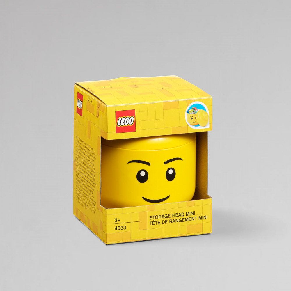LEGO glava za odlaganje (mini): Dečak