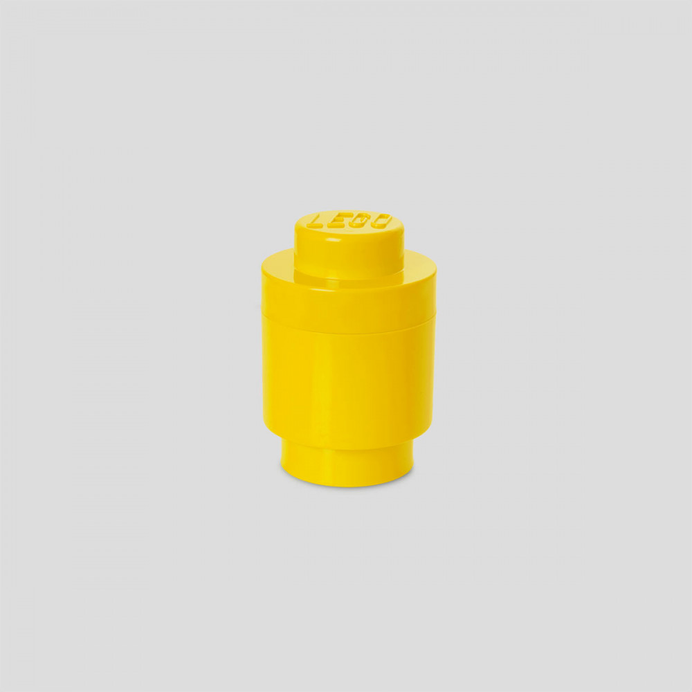 LEGO kutija za odlaganje, okrugla (1): Žuta