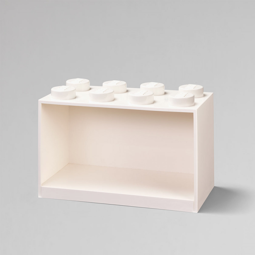 LEGO polica u obliku kocke (8), bela