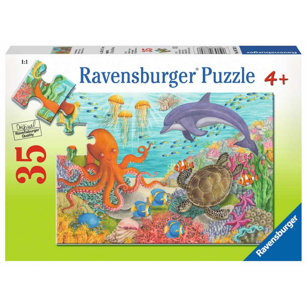 RAVENSBURGER puzzle (slagalice) - okeanski prijatelji RA08780