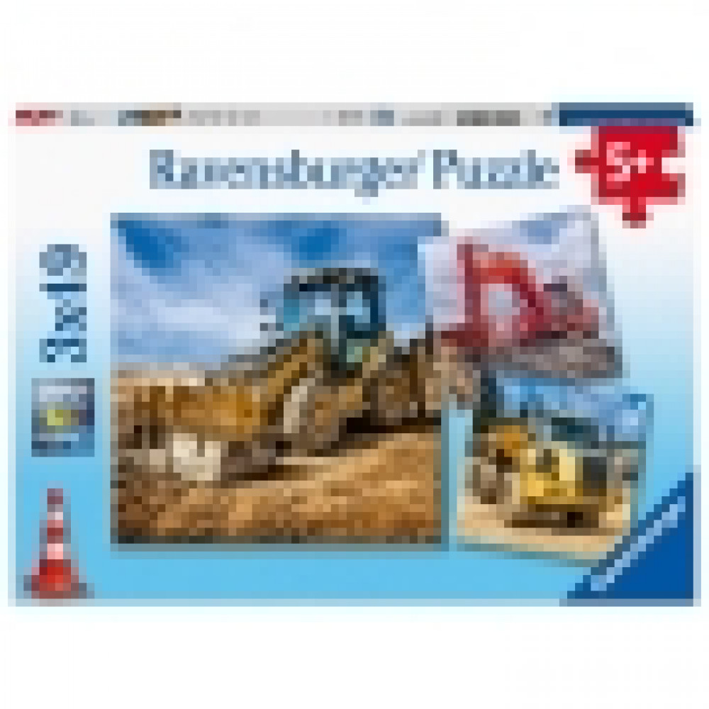 Ravensburger puzzle (slagalice) - Masine u radu RA05032