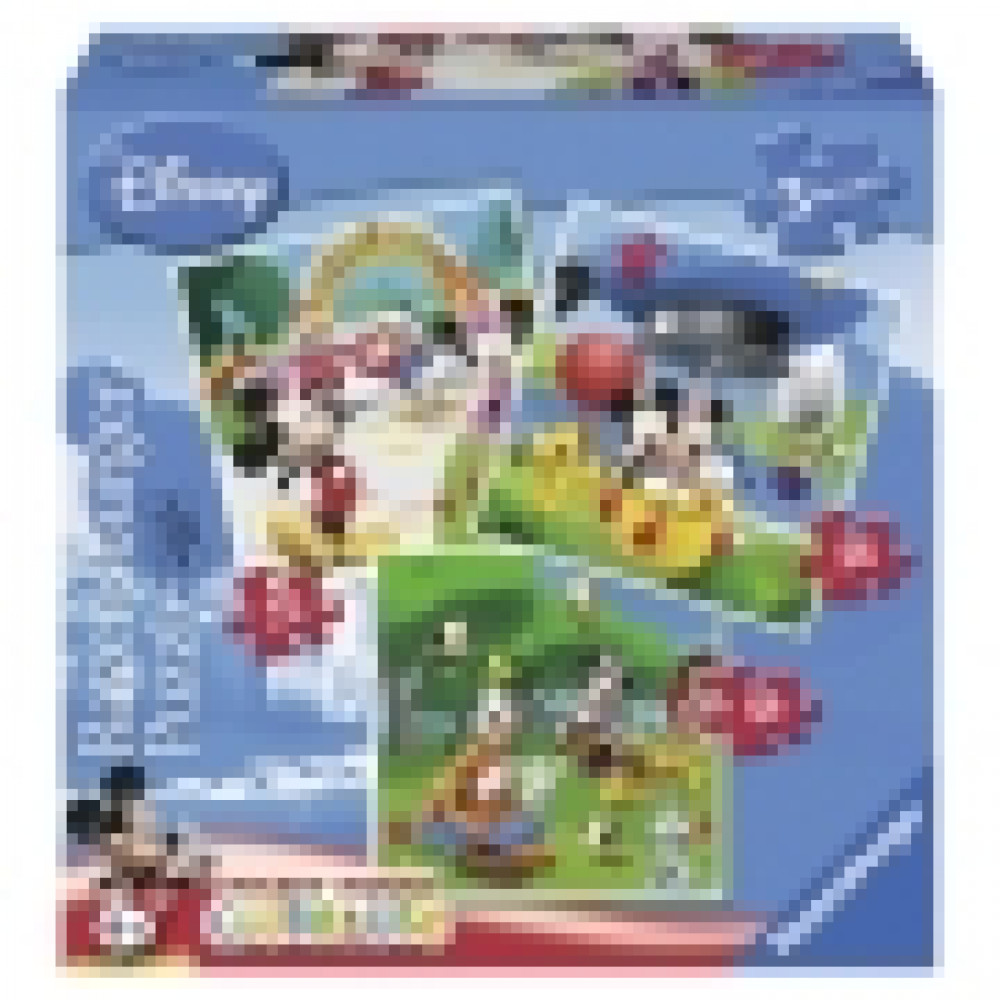 Ravensburger puzzle (slagalice) - Miki Maus, 3 u 1 RA07088