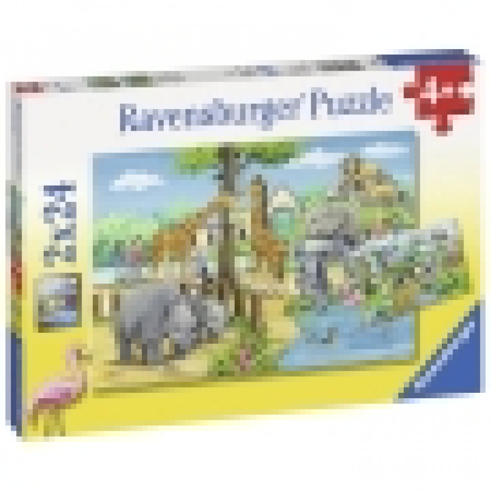 Ravensburger puzzle (slagalice)- Dobrodosli u ZOO RA07806
