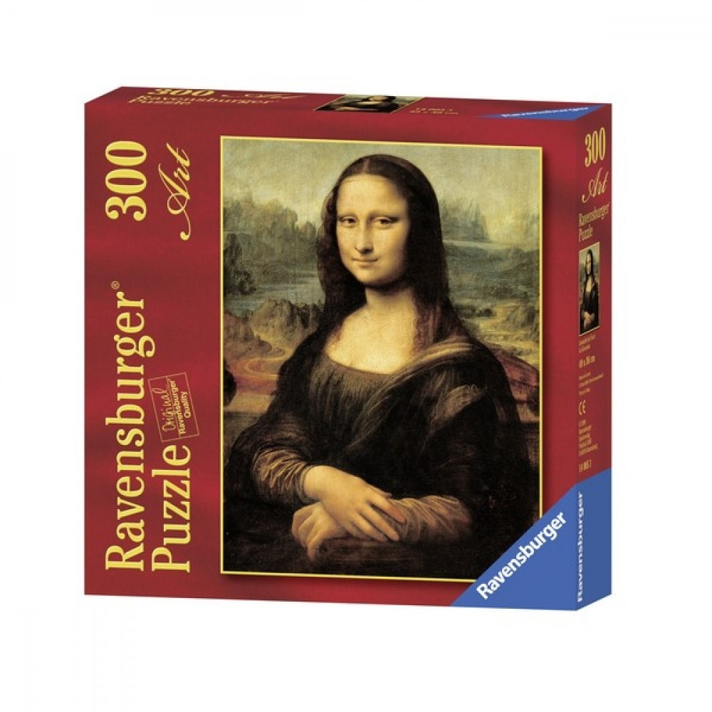 RAVENSBURGER puzzle (slagalice) - Da Vinci "Mona Liza" RA14005