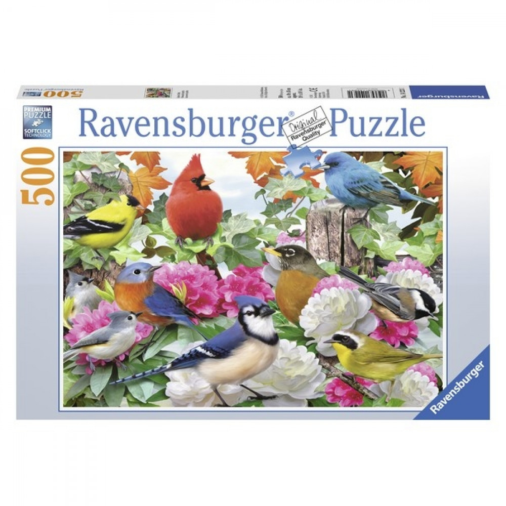 RAVENSBURGER Ravensburger puzzle (slagalice) - ptice u bašti RA14223