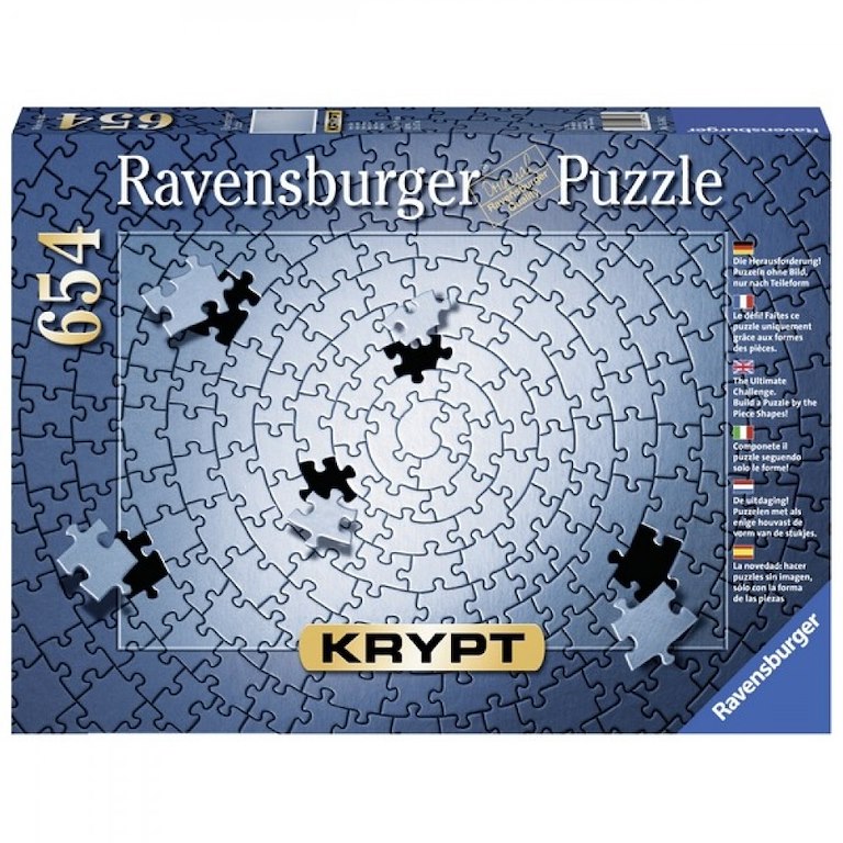 RAVENSBURGER puzzle (slagalice)- krypt srebrni RA15964