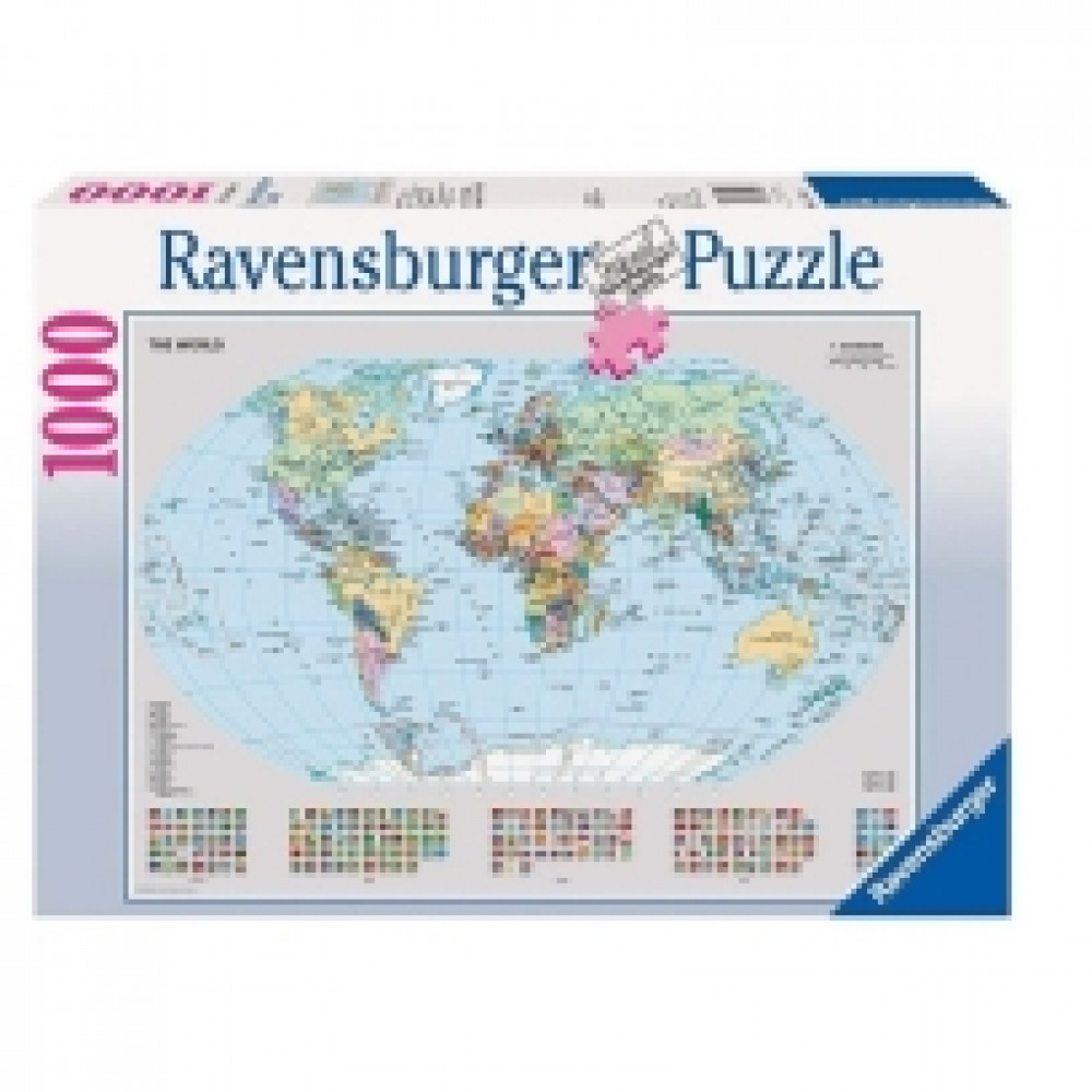 Ravensburger puzzle (slagalice) - Mapa Sveta RA15652