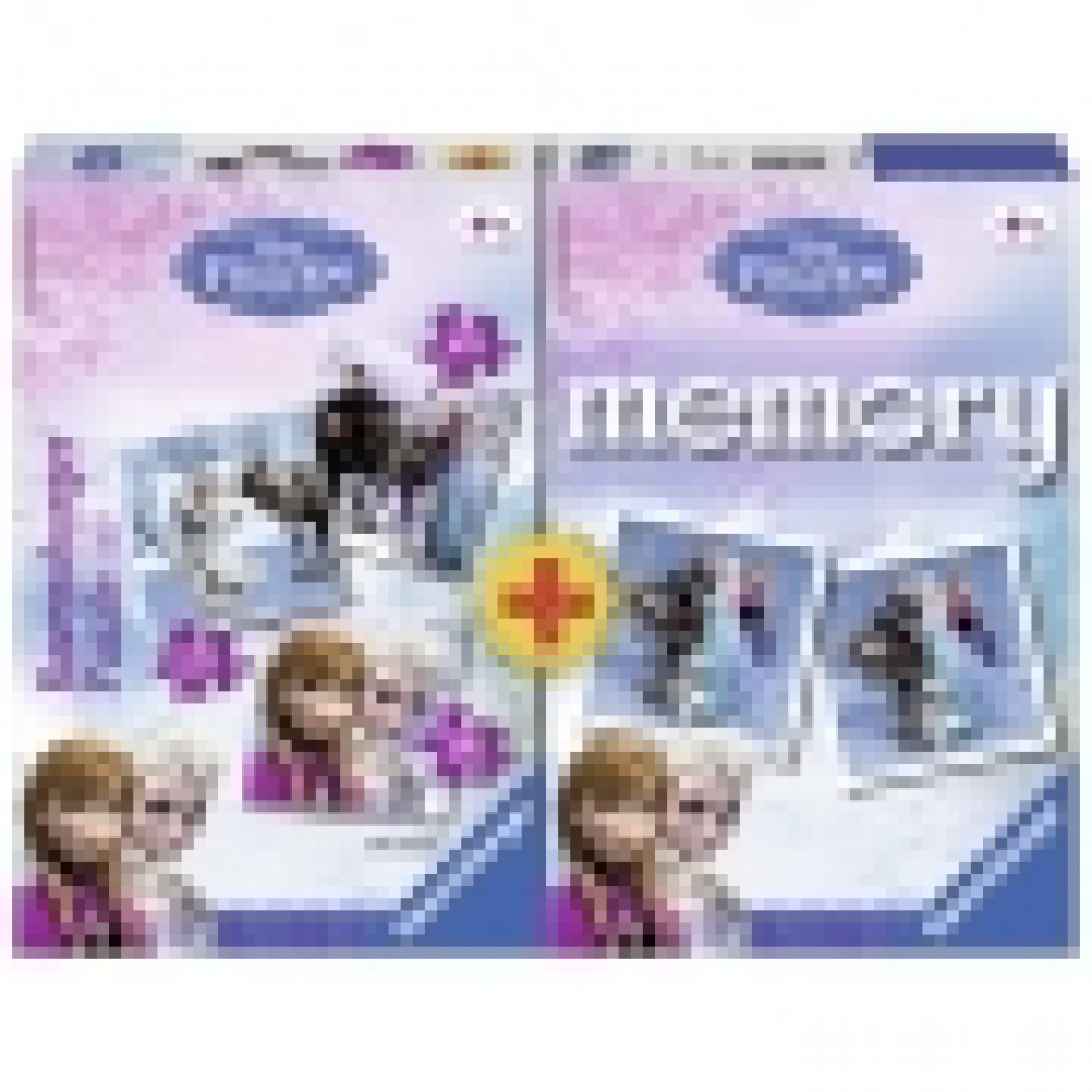 Ravensburger drustvena igra - Frozen puzle + memorija RA22311