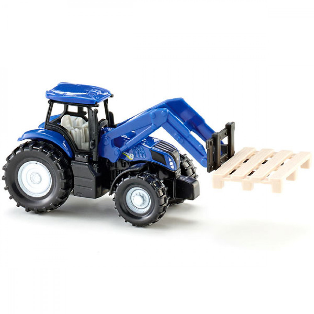 SIKU dečija igračka traktor sa viljuškom za prenos paleta 1487