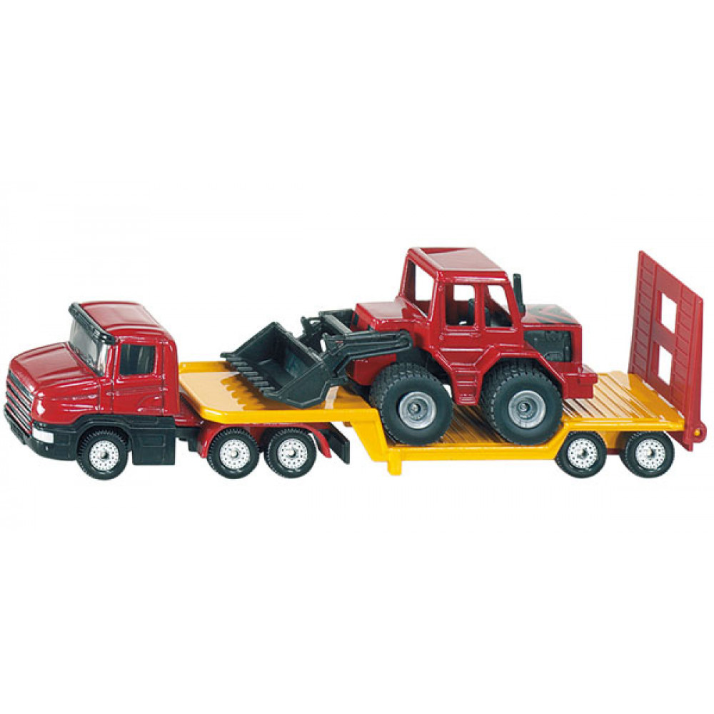 SIKU dečija igračka kamion nosač bagera 1616
