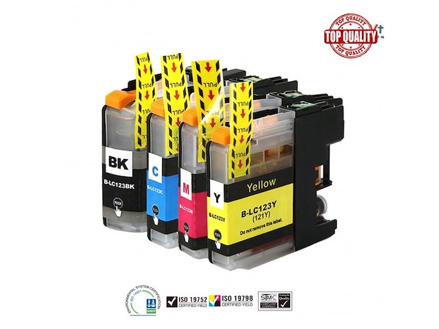 Kertridzi LC123 za BROTHER Ink Jet - komplet 4 kom NOVO