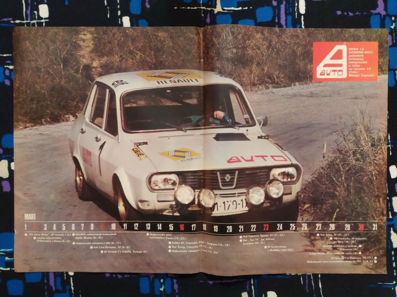 RENO 12 Renault poster