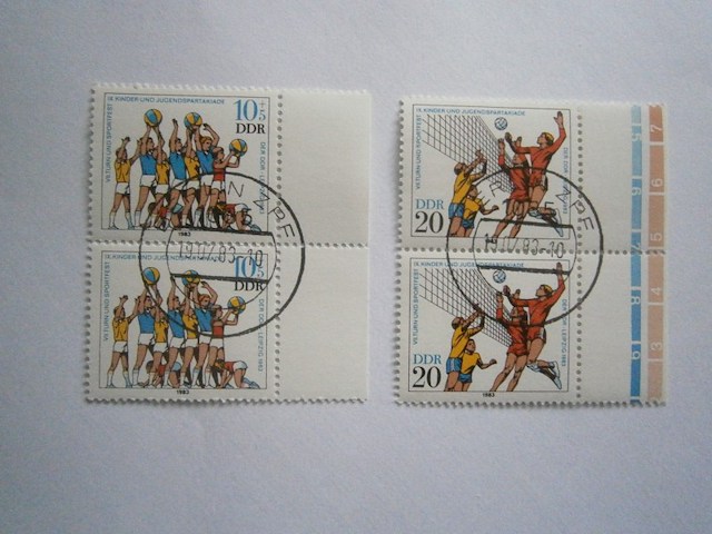DDR 1983. SPORT, PAROVI