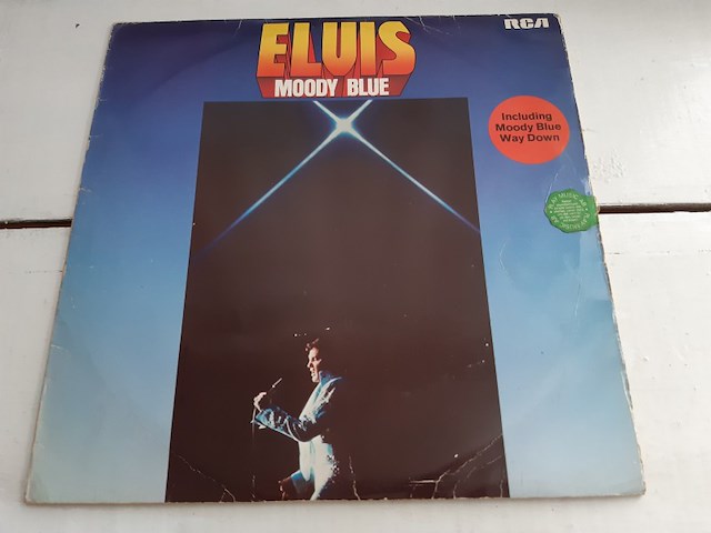 ELVIS PRESLEY - Moody Blue (Sweden, LP)
