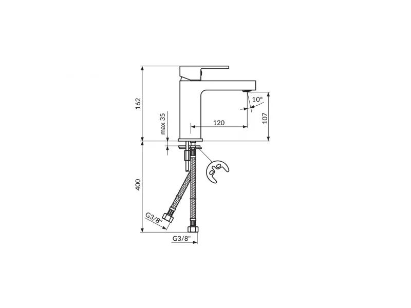 Rosan Baterija Za Lavabo M Jq30201