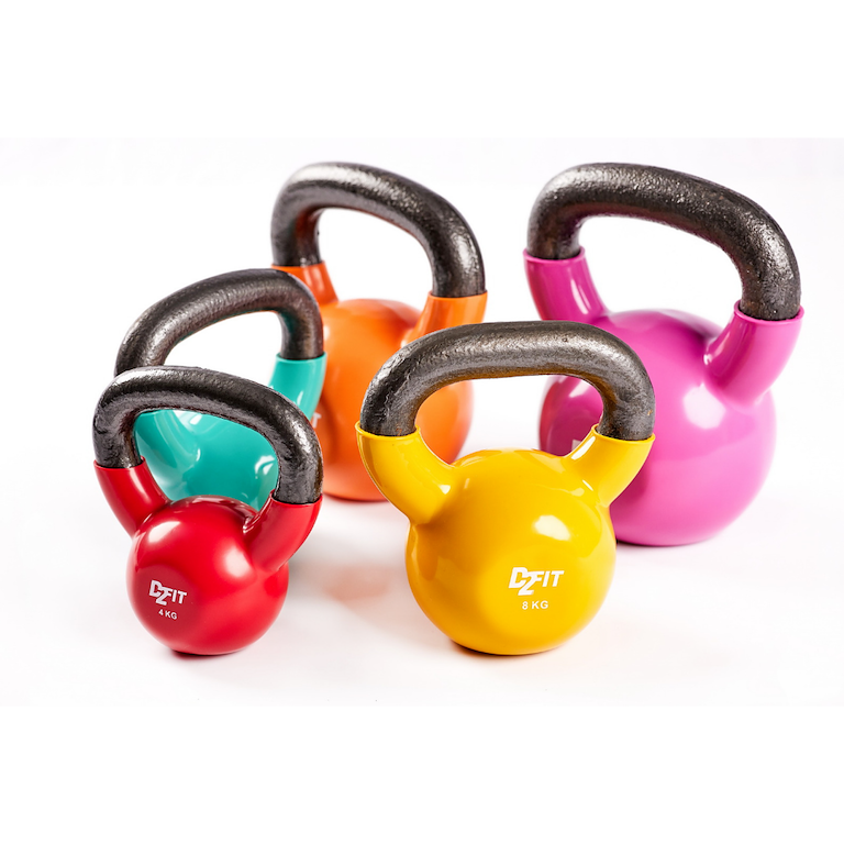 D2Fit Vinyl Kettlebell