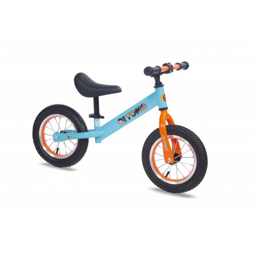 Dečiji bicikl guralica 12 inc srebrno plavo narandžasta