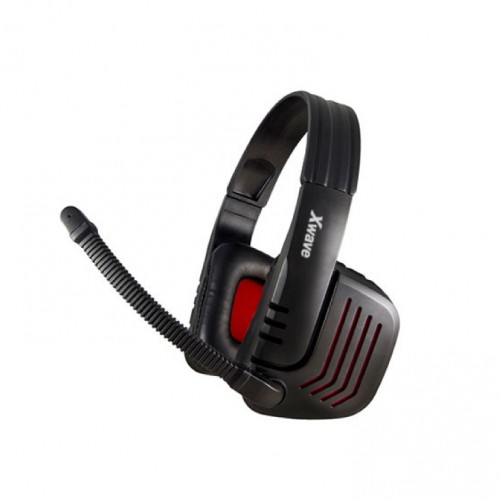 Naglavne stereo slušalice Xwave HD-450G-red