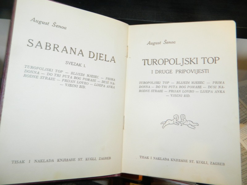 Turopoljski top, August Šenoa