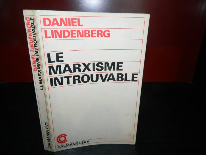 Le Marxisme Introuvable, Daniel Lindenberg