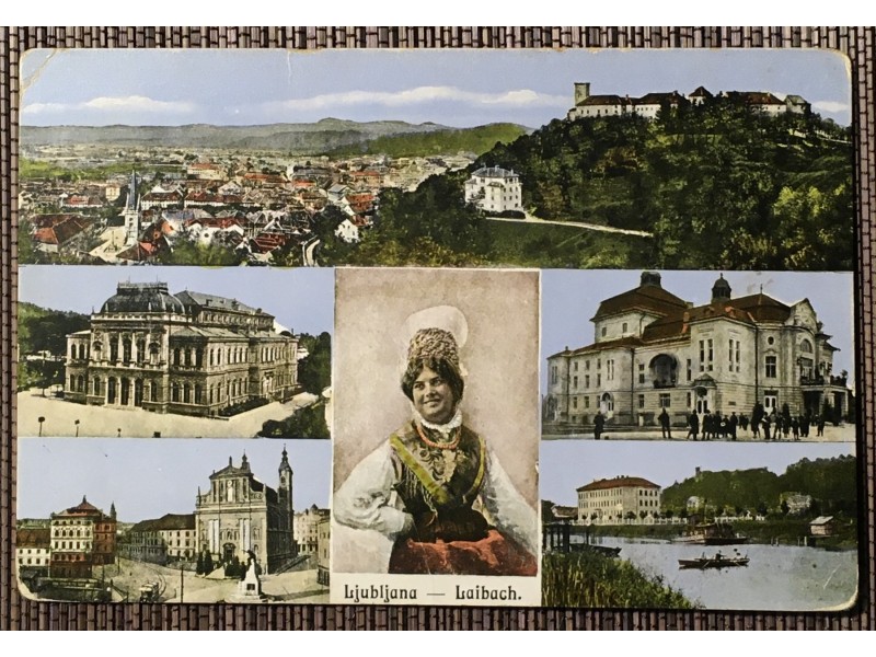 razglednica Ljubljana Slovenija (4051.)