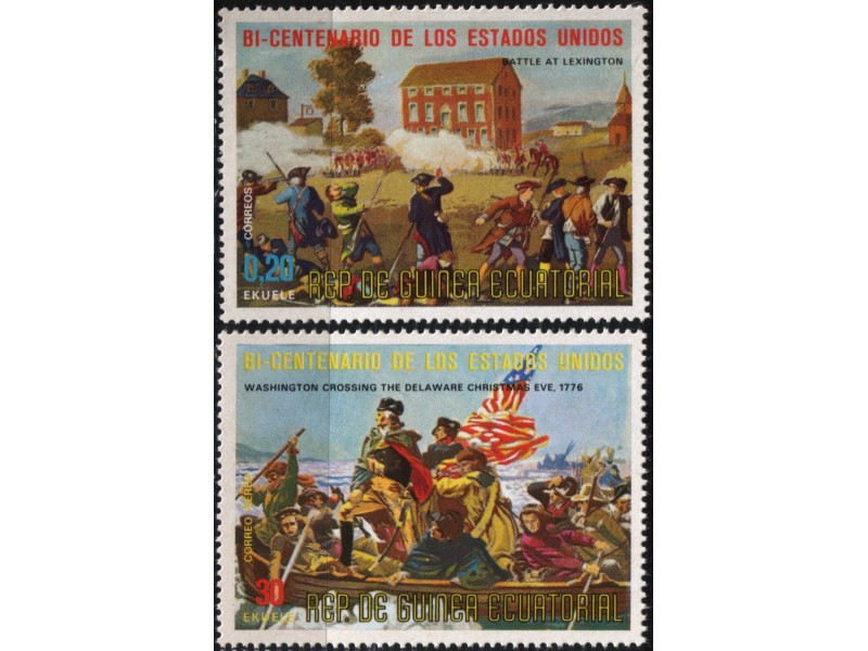 kt367u 30.mar1975 GuineaEcuRDe Mi559-67 ** 2/9