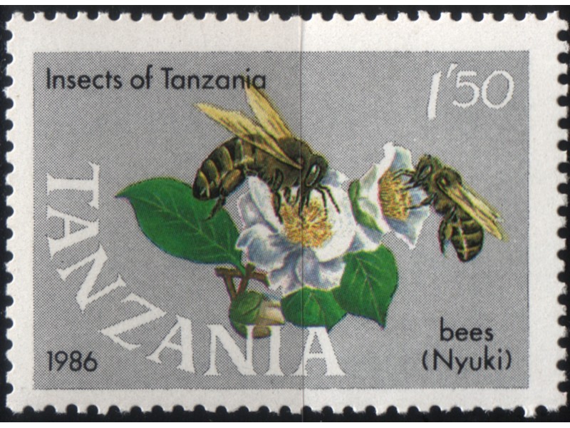 kt368cs 22.apr1987 Tanzania Mi399 ** 1/4