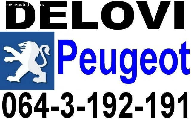 PLOVAK GORIVA Pežo DELOVI Peugeot