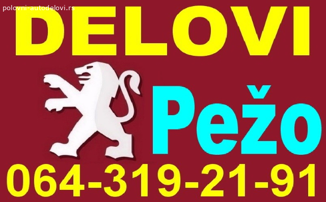DIZNE PEŽO DELOVI PEUGEOT .