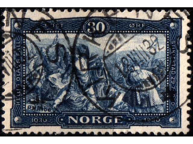 kt383k  01.apr1930  Norge  Mi158(-o-) 1/4