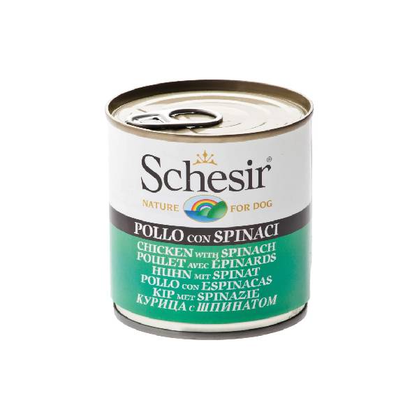 Schesir dog piletina i spanać - 285gr