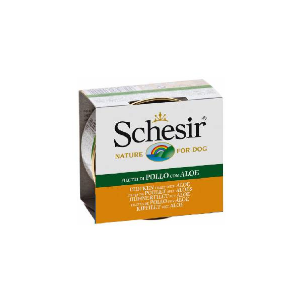 Schesir Adult dog piletina sa alojom - 150gr