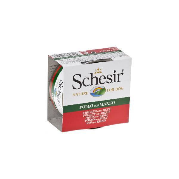 Schesir Adult dog piletina i govedina - 150gr