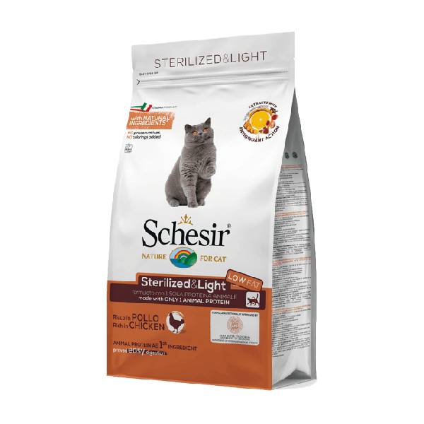 Schesir Dry sterilized and light piletina - 400g