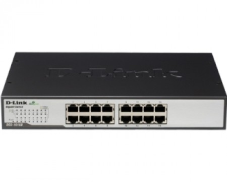 D-LINK DGS-1016D 16port rackmount switch