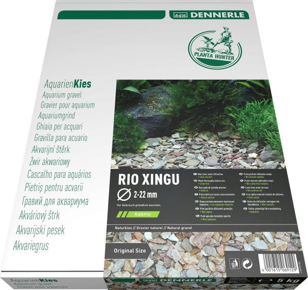 Natural gravel planthunter Rio Xingu mix 2-22mm 5kg