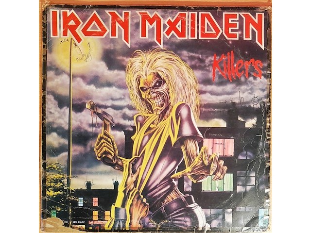 LP IRON MAIDEN - Killers (1981) 3. pressing, G
