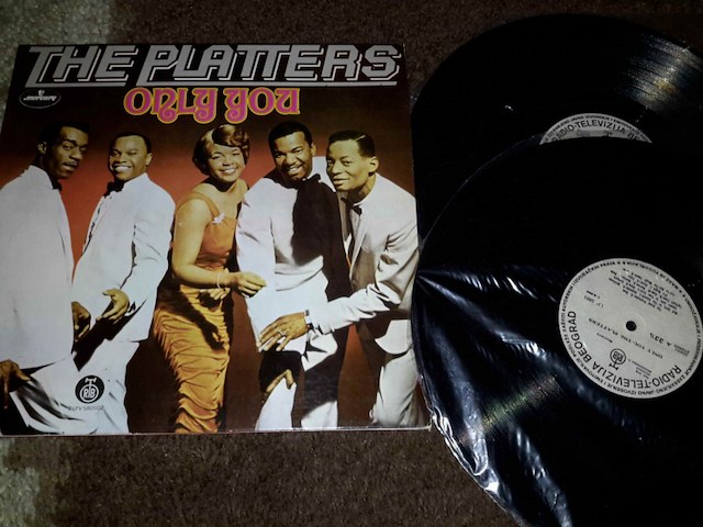 The Platters - Only you 2LP-ja