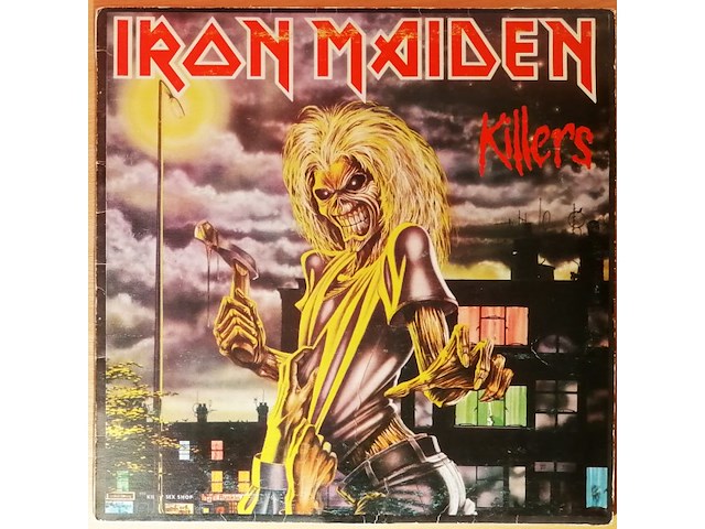 LP IRON MAIDEN - Killers (1981) 1. pressing, VG