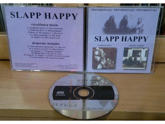 SLAPP HAPPY - Casablanca moon / Desperate Straights