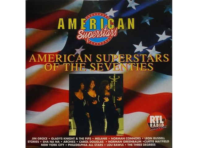 Various ‎– American Superstars Of The Seventies