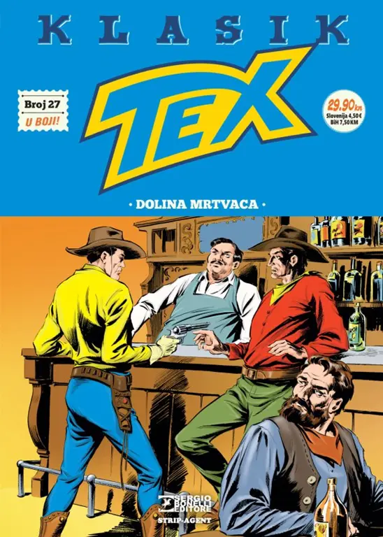 Strip agent Tex klasik 27: Dolina mrtvaca