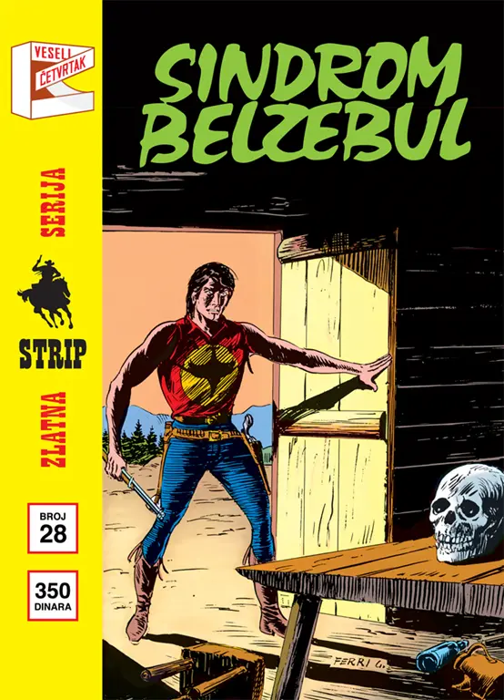 Veseli Četvrtak Zlatna Serija 28 - Zagor, Sindrom Belzebul (korica D)