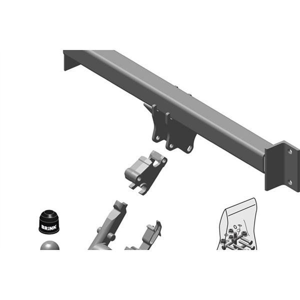 Auto kuka BRINK 420700 odvojiva dijagonalno Bmw X3 Bma