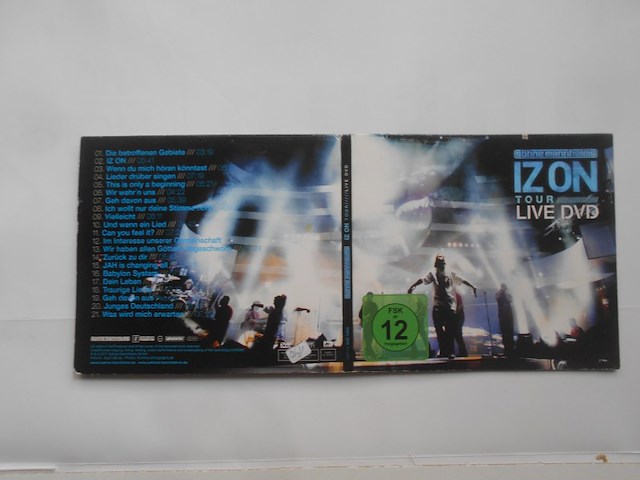 Izon sohne manheims,  tour live dvd