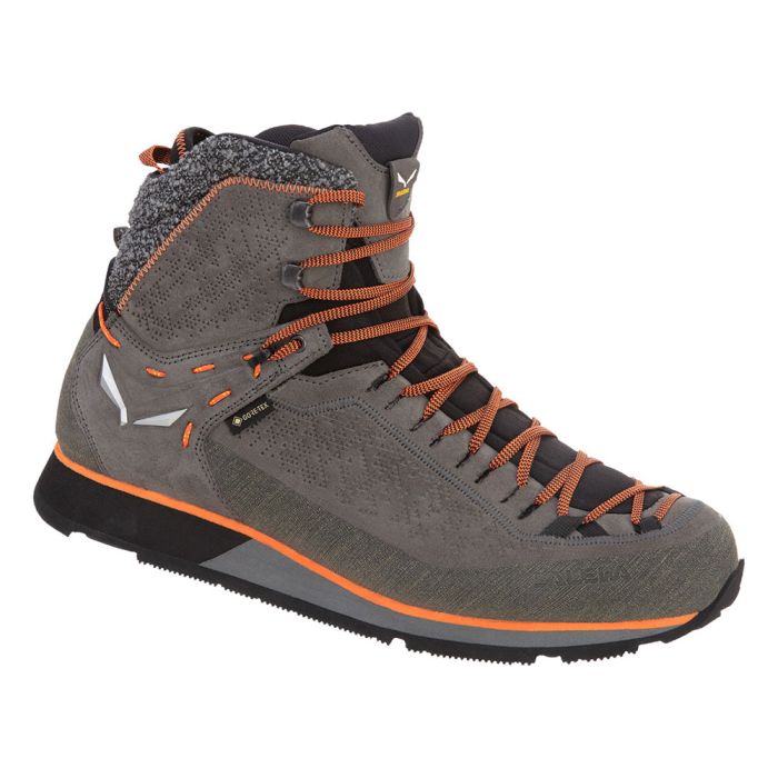 CIPELE SALEWA MTN TRAINER 2 WINTER GTX grey-fluo orange