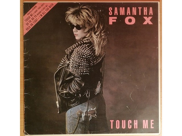 LP SAMANTHA FOX - Touch Me (1987) PGP RTB, G/VG