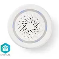 Smart Wi-Fi Alarmna sirena Nedis WIFISI10CWT