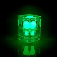 SuckUK Lampa Glow Brick Green