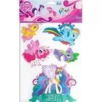 Zidna dekoracija 3D Stiker My Little Pony 12SW01MP